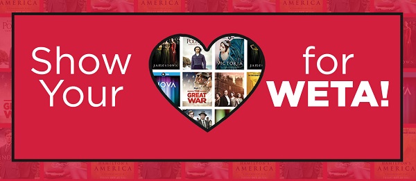 Show your ️ for WETA today!