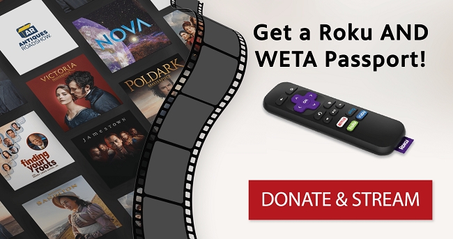 Get a new Roku Premiere PLUS WETA Passport – this weekend only!