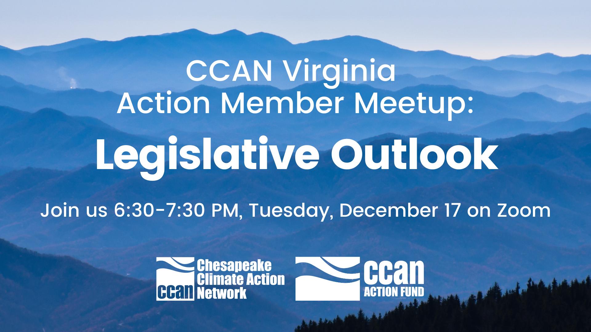 CCAN Virginia Member Meetup