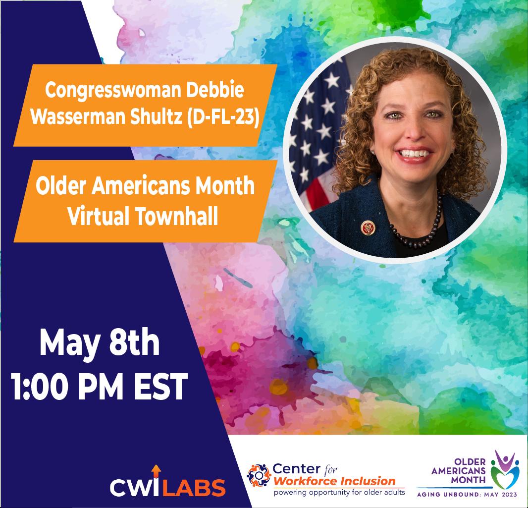Virtual Townhall with Congresswoman Debbie Wasserman Shultz (D-FL-23)